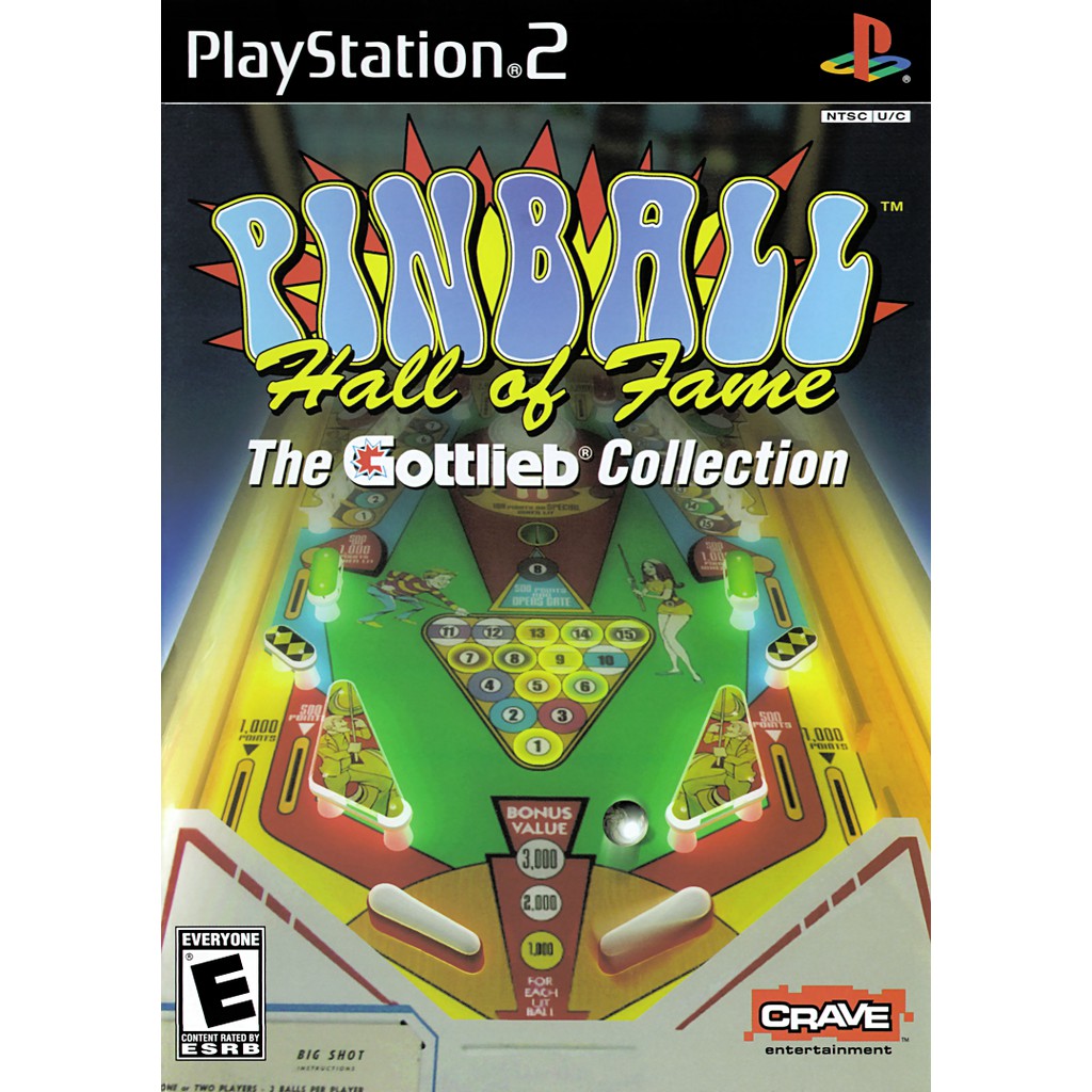 Pinball Hall of Fame The Gottlieb Collection jogo playstation ps2 ...