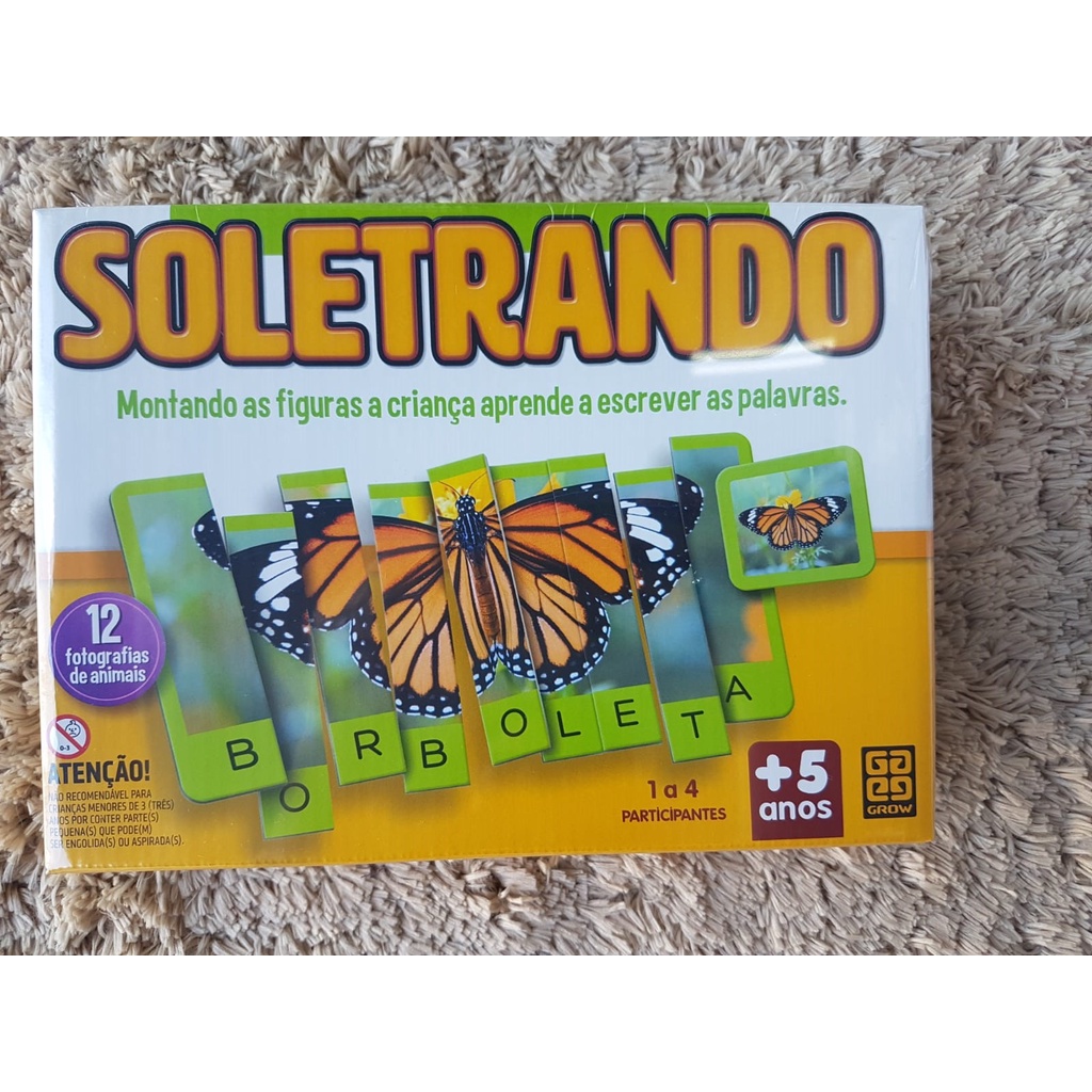 Jogo Soletrando | Shopee Brasil