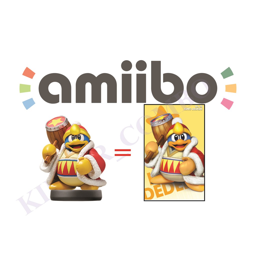 Amiibo Card - Série S S B - King Dedede - Pronta Entrega | Shopee Brasil