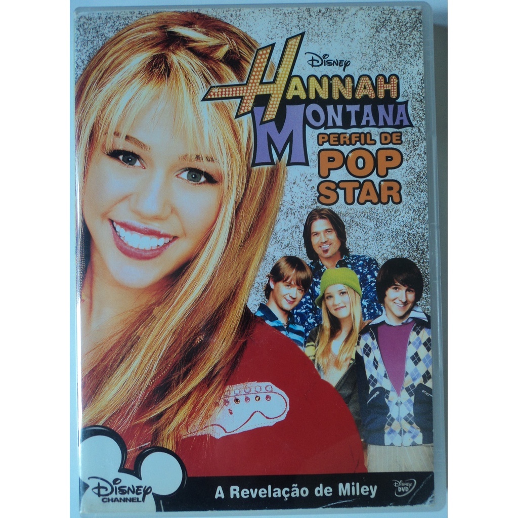 Dvd: Hannah Montana Perfil Pop Star | Shopee Brasil