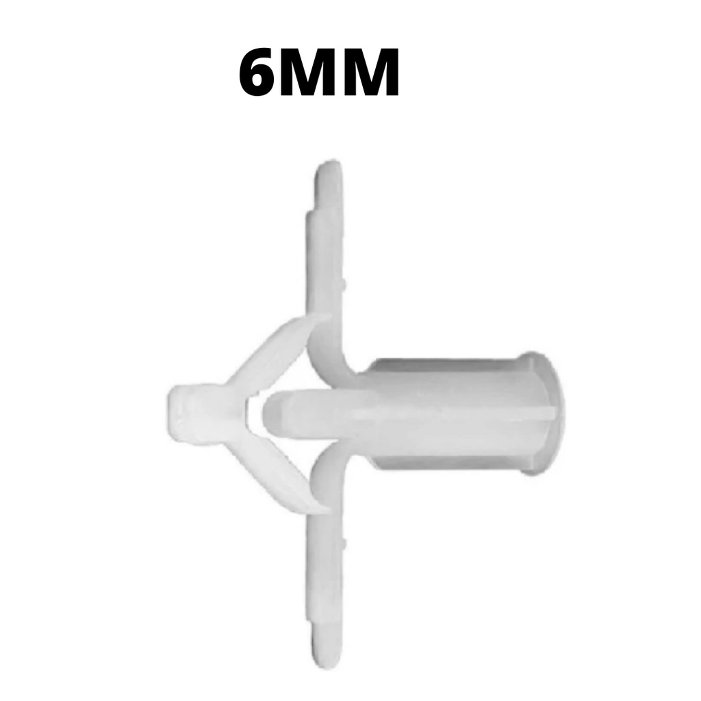 KIT 80 Pçs Bucha Gesso Drywall Parede Oca Forro Gesso Melhor C/ 6,00MM ...