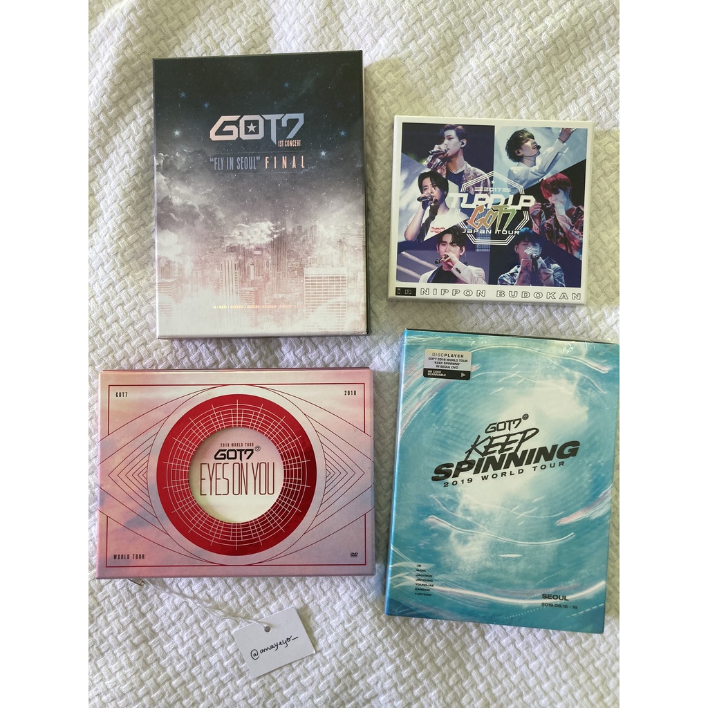 DVDs GOT7 | Shopee Brasil