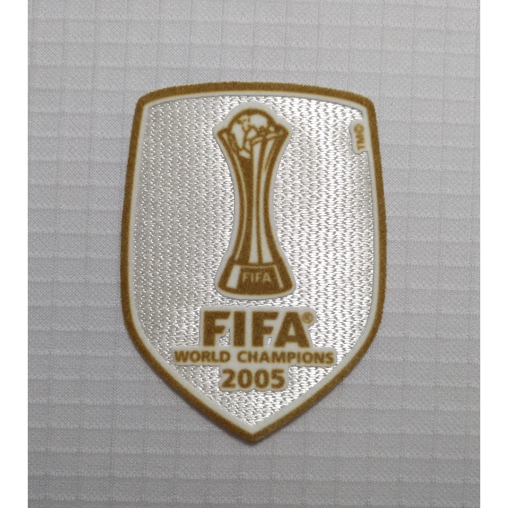 Patch Campeão Mundial De Clubes 2005 - Versão White | Shopee Brasil