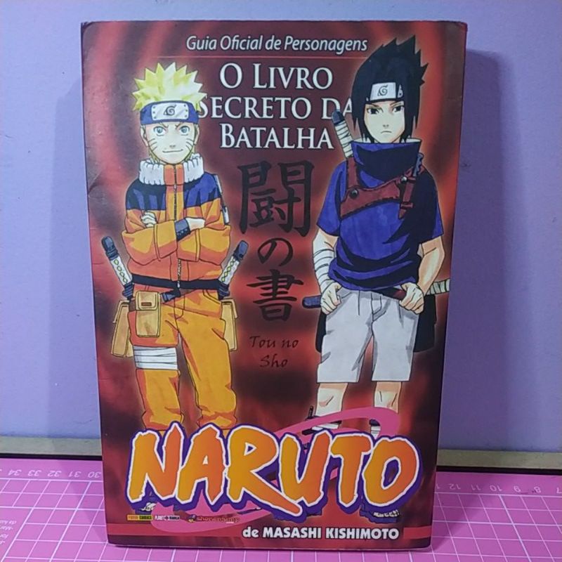 Guia de personagens Naruto - Livro Secreto da Batalha | Shopee Brasil