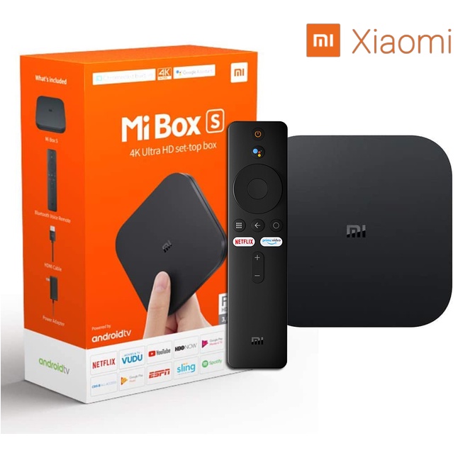 Xiaomi Mi Box S 4k 2° Geração Ultra HD Android TV Versão Global ...