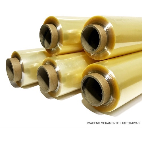 BOBINA PLASTICO ROLO FILME PVC 38X300 METROS PAPEL FILME | Shopee Brasil