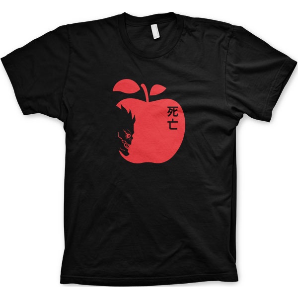 Camisetas Death Note Ryuk -Death Apple- Animes | Shopee Brasil