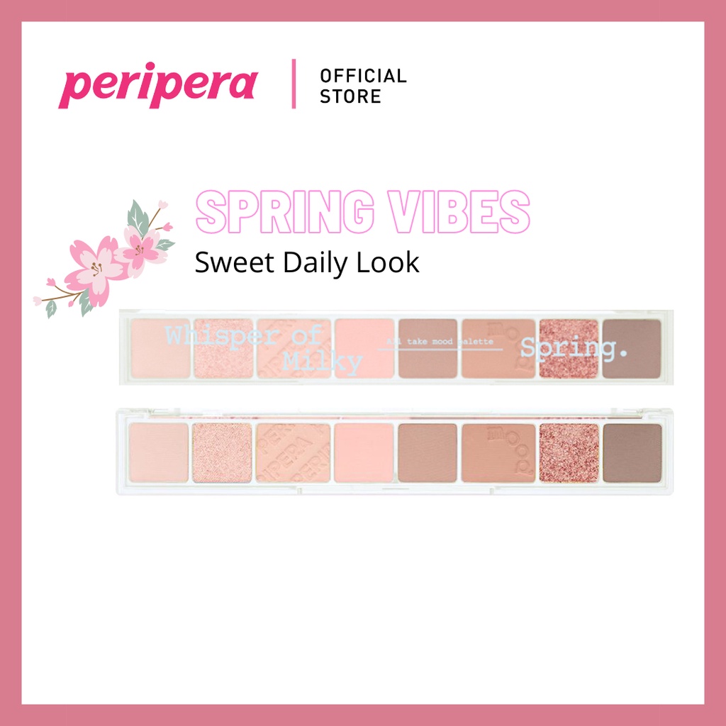 Peripera Todas As Paletas De Alimentação 05 WHISPER OF MILKY SPRING ...