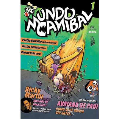 Mundo Canibal n° 1 - Avaina de Pau! | Shopee Brasil