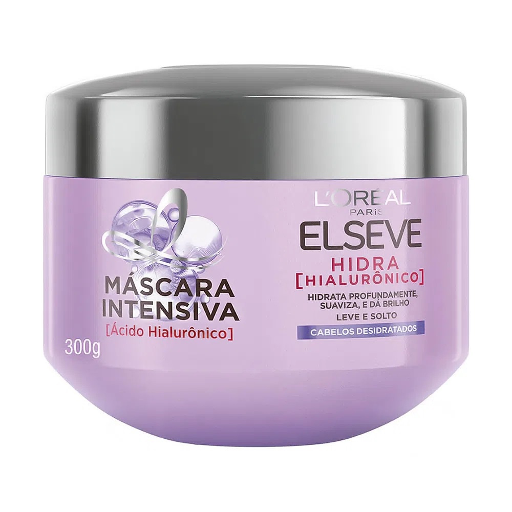 Elseve creme 300g hialurônico tratamento potão máscara intensiva ...