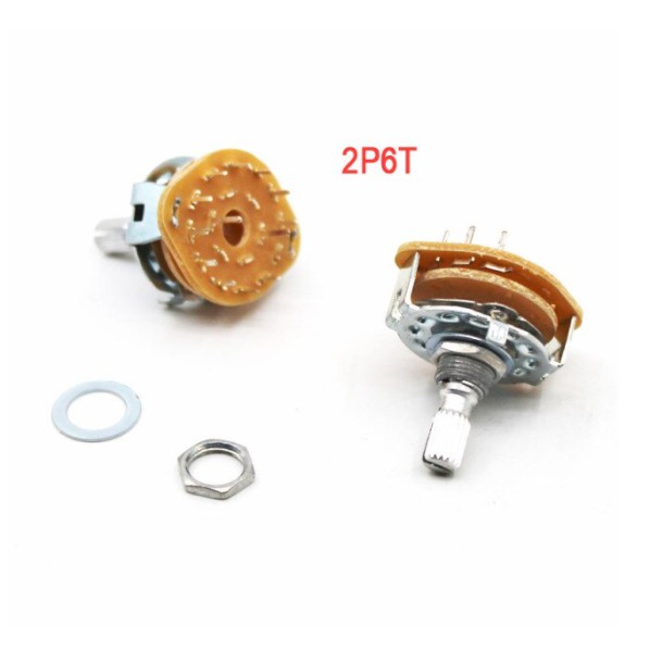 Chave seletora rotativa 2p6t | Shopee Brasil