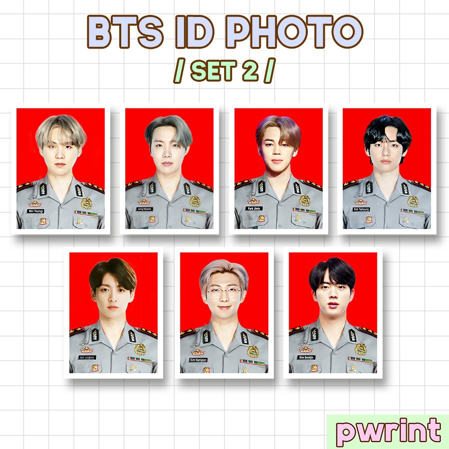Conjunto Fotográfica Bts Id 2 / Pas Foto Bts | Shopee Brasil