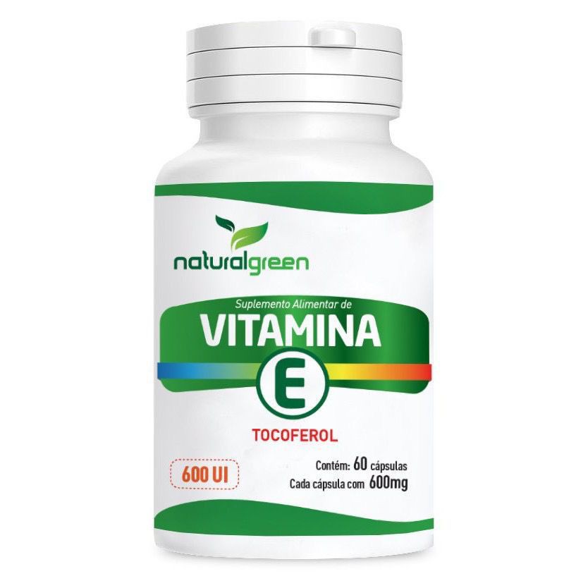 Vitamina E Tocoferol 15mg 60 Cápsulas - Natural Green | Shopee Brasil
