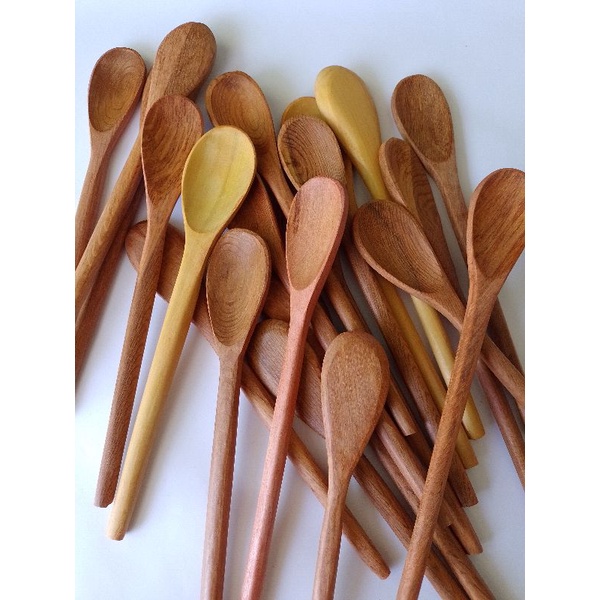 COLHER DE PAU KIT COM 50 e 100 unidades, KIT ATACADO REVENDA | Shopee ...