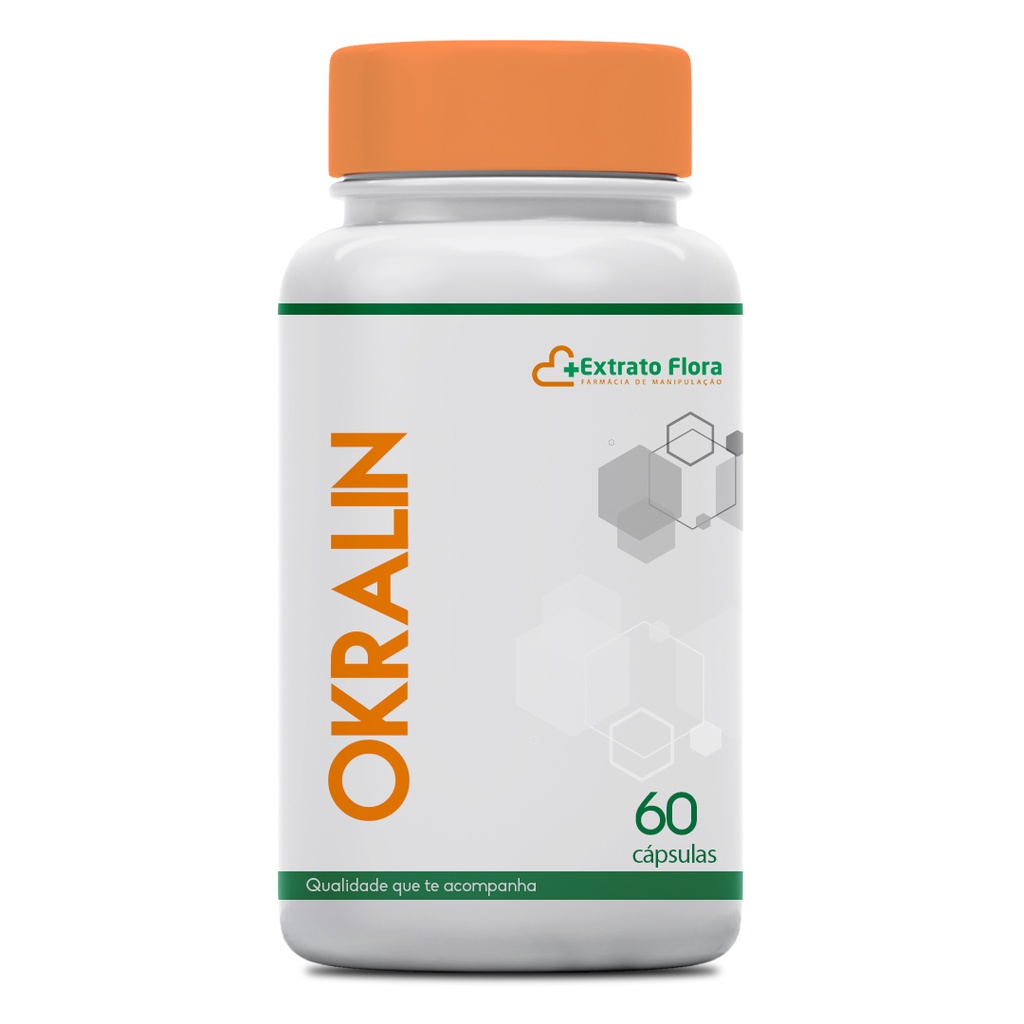 Okralin 600mg 60 Cápsulas | Shopee Brasil