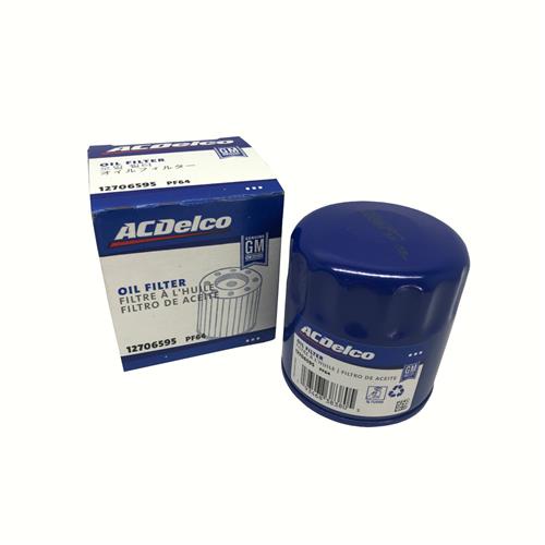Filtro De Oleo Motor - Acdelco - Gm - 12706595 | Shopee Brasil