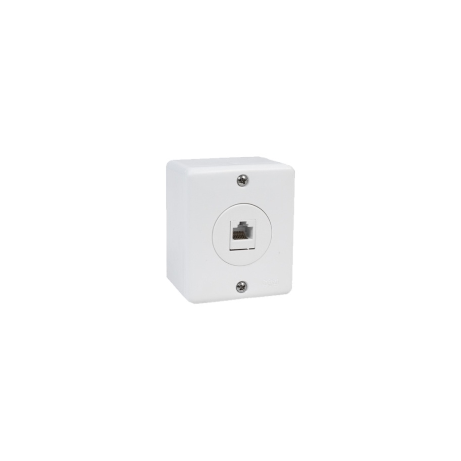 Tomada Rede Computador Rj45 Sistema X Caixa Sobrepor Externo | Shopee ...