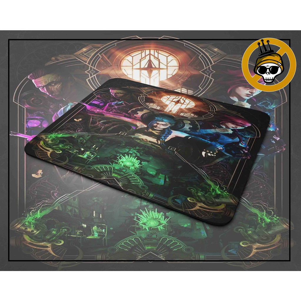 Mouse Pad Gamer 23x19 Arcane LOL League Of Legends | Shopee Brasil