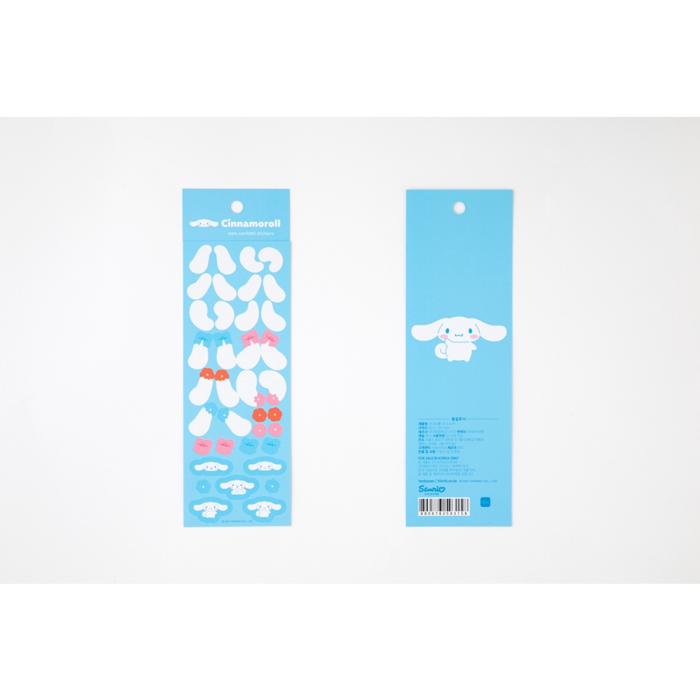 [SANRIO] Ears Confetti Sticker ( Kuromi / My melody / Pompompurin ...