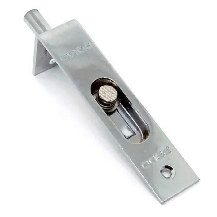 Trinco De Embutir Aço Para Porta De Madeira Cromado Pado | Shopee Brasil