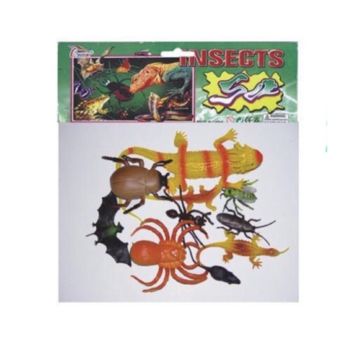 Brinquedo Emborrachado Insetos Variados | Shopee Brasil