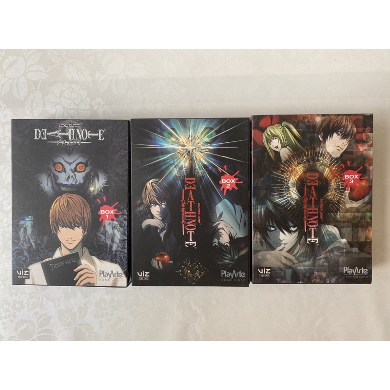 Death Note Série Completa DVD ORIGINAL | Shopee Brasil