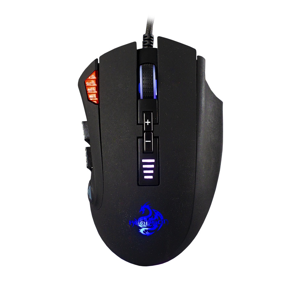 Mouse USB Gamer Brave GT-900 12000DPI RGB Preto - Hoopson | Shopee Brasil