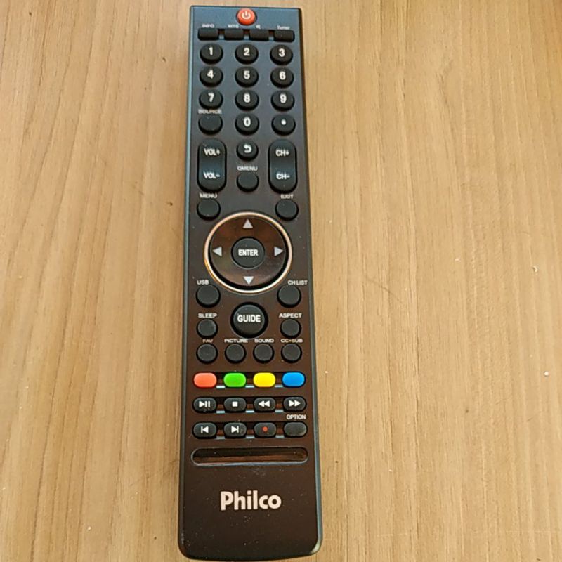 Controle Remoto Tv Philco Original Ph32e32d Tecla Guide e Tecla Tuner ...