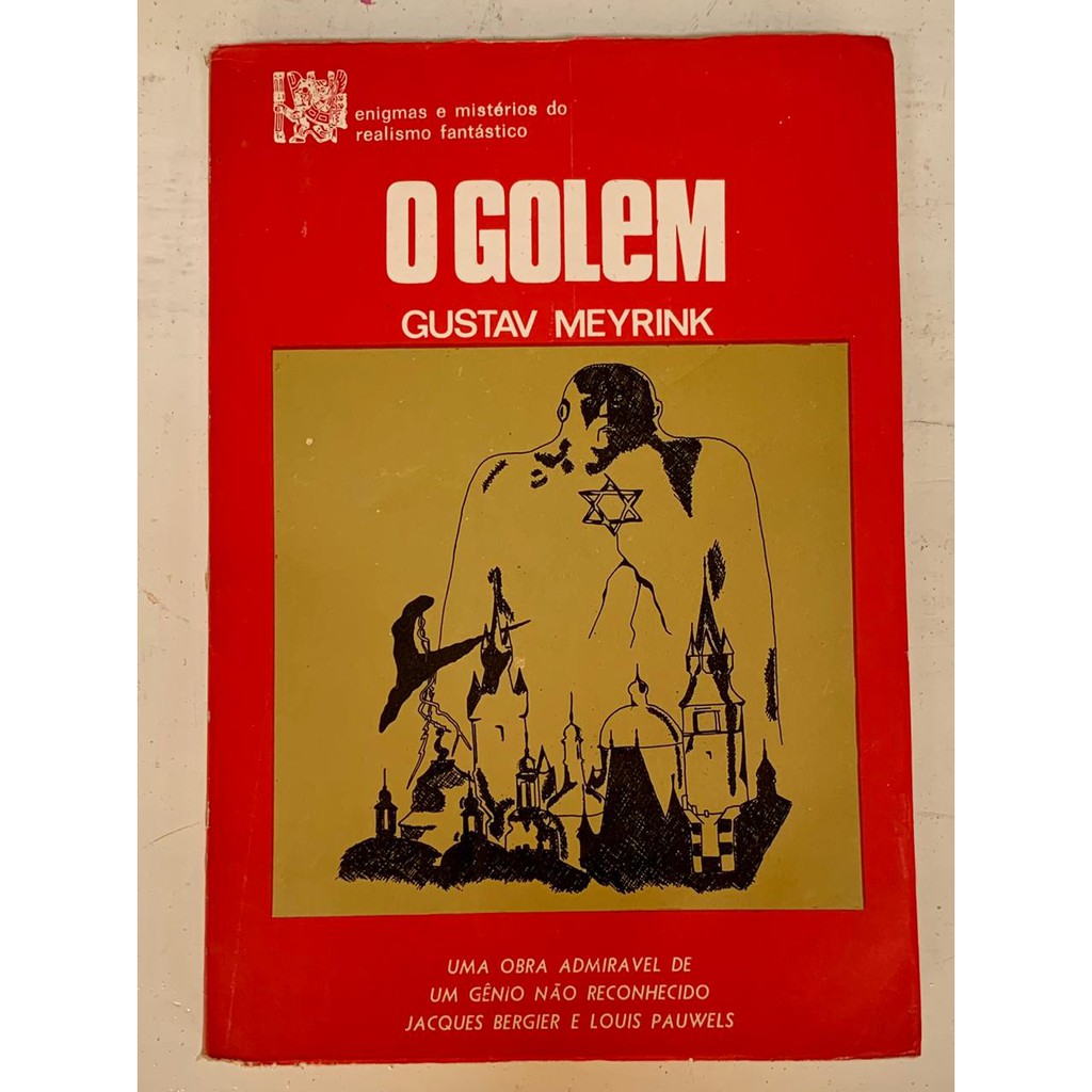 Livro O Golem Gustav Meyrink | Shopee Brasil