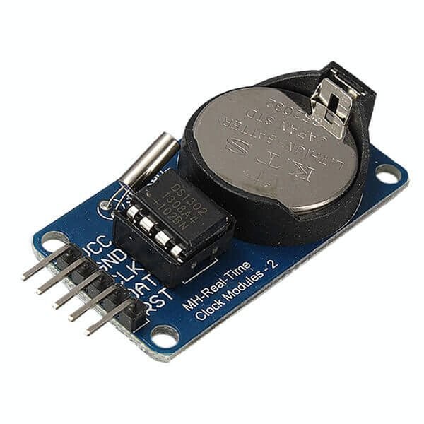 Módulo Rtc Ds1302 Relógio Para Arduino / Pic / Arm / com Bateria | Shopee Brasil
