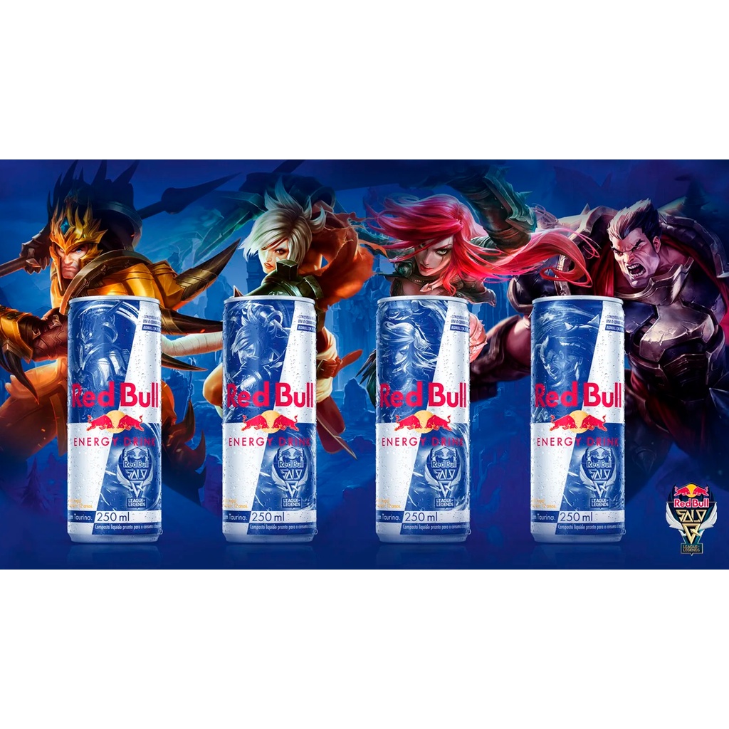 Red Bull League of Legends Collection 250ml | Shopee Brasil