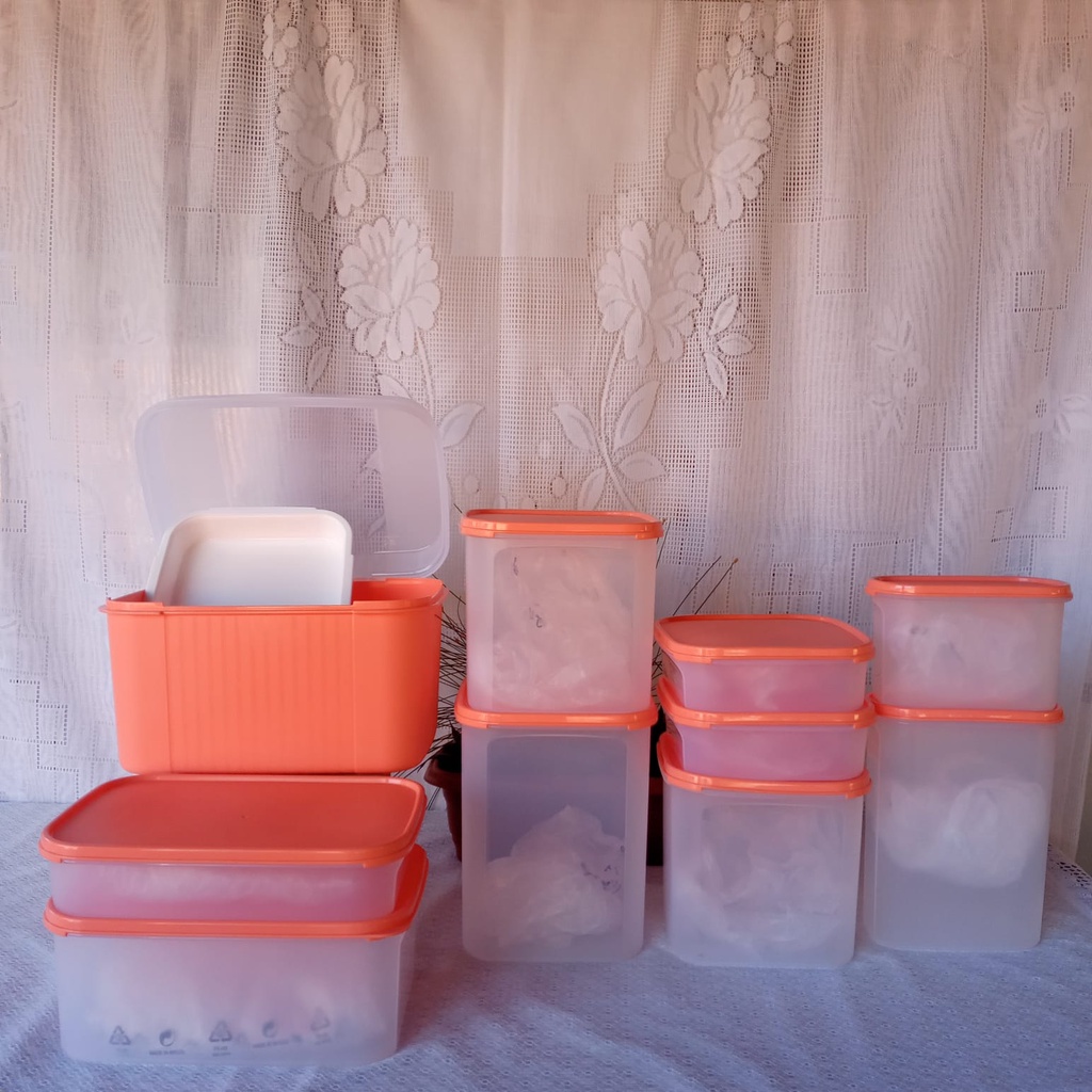 Mod Quadrada 5,5l 4,3l 4l 2l 1,2l Cosy Tupperware Mod Oval 2,3l Cosy ...