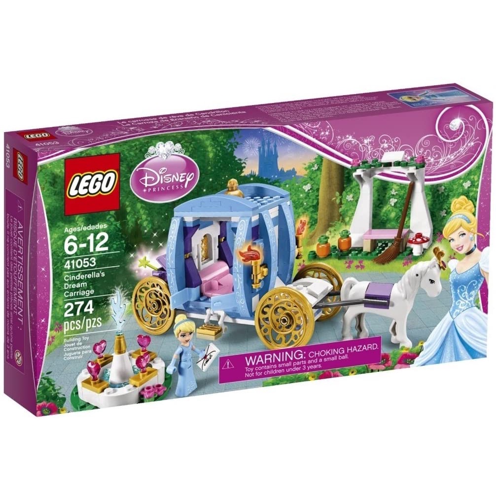 Lego Princesas Disney - a Carruagem Encantada da Cinderela - 41053 ...