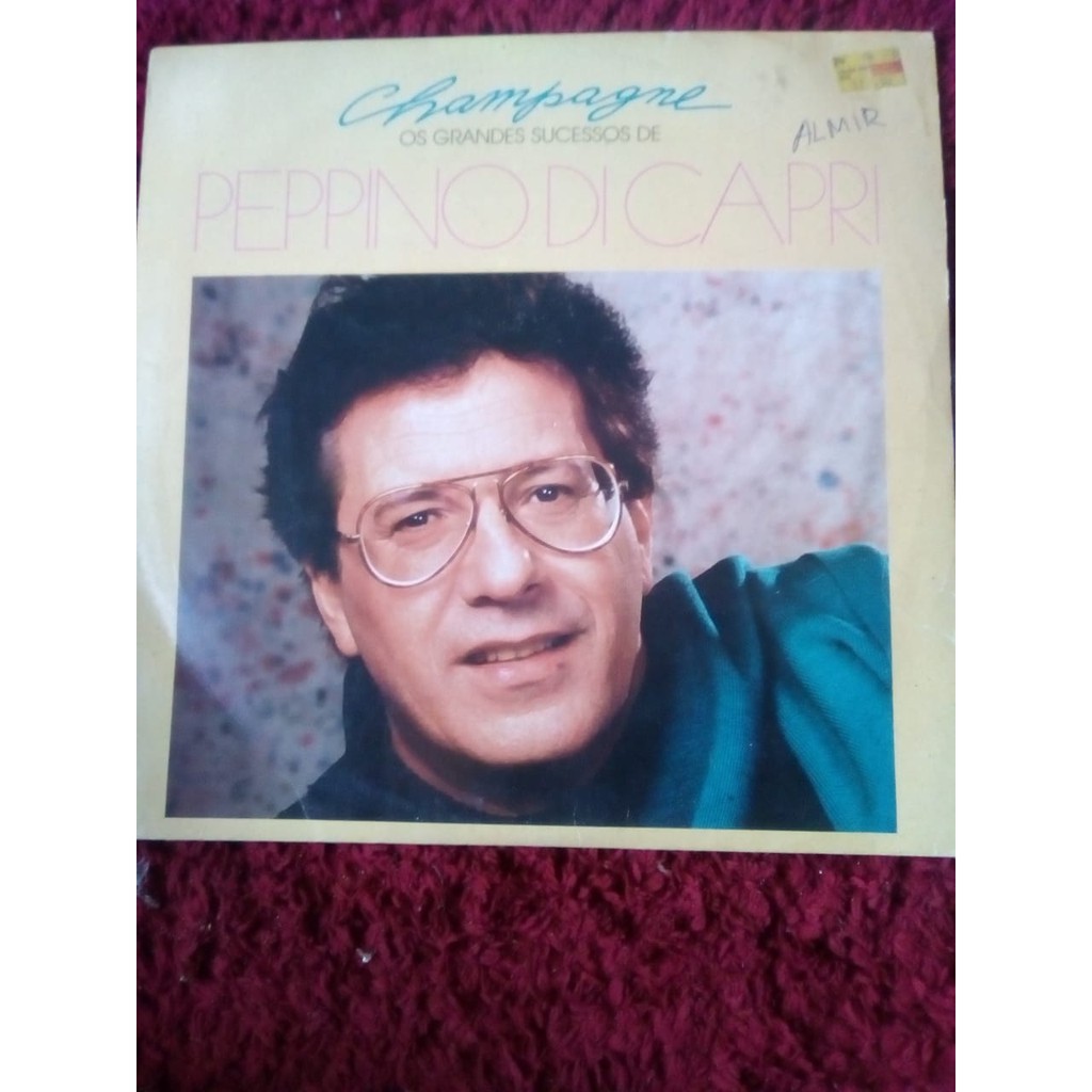 LP Champagne Os Grandes Sucessos de Peppino de Capri (usado e original ...