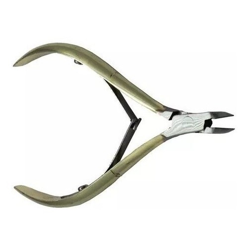 Alicate De Cuticula Profissional Inox Dourado - Nail Tools | Shopee Brasil