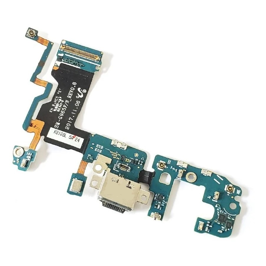 Placa conectorcarga Flex usb compatível Samsung S9 plus G9650 S9 ...