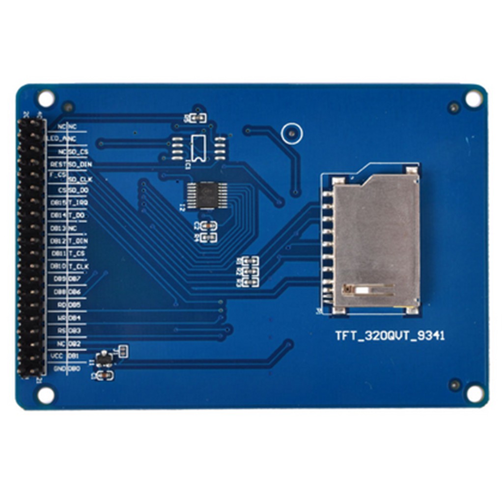 Display LCD TFT 3.2” 240x320 Touch + TFT SHIELD de Acoplamento V2.2 ...