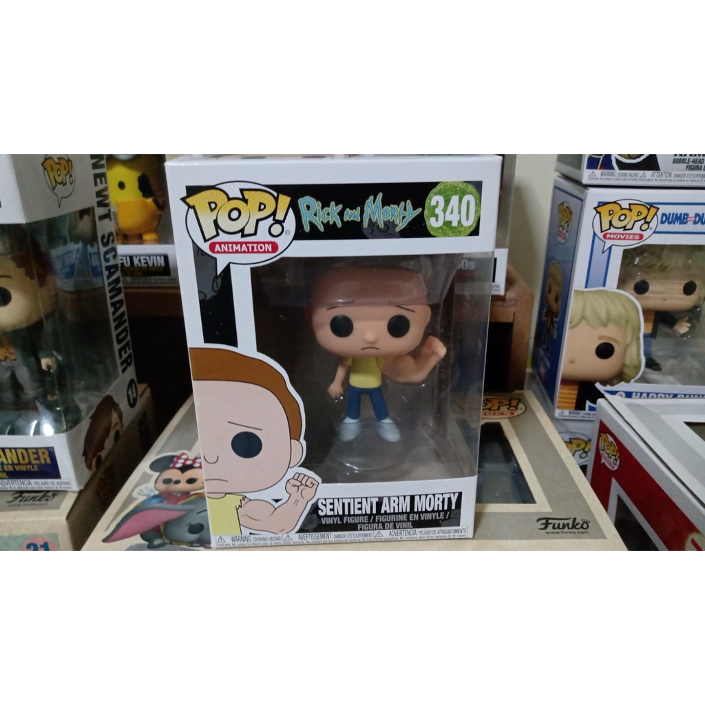 Funko Pop Morty Sentient arm 340 Rick and Morty | Shopee Brasil