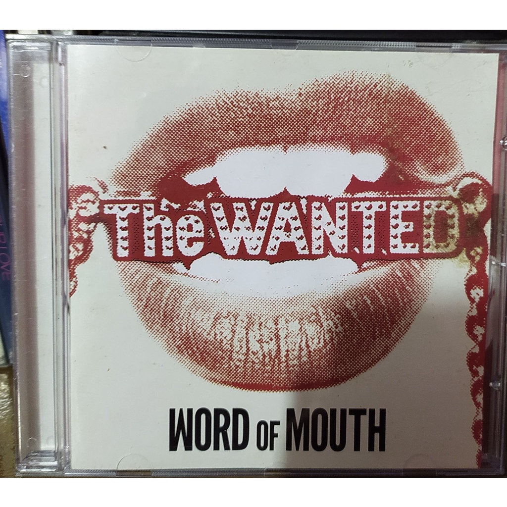 The Wanted Word Of Mouth Album Cover