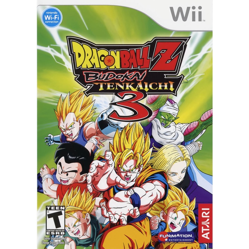 Jogo ORIGINAL Dragon Ball Z Budokai Tenkaichi 3 - Wii / Wii U | Shopee Brasil