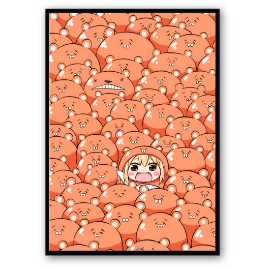 Poster Anime HIMOUTO! UMARU CHAN (placa decorativa - MDF - 28X40cm ...
