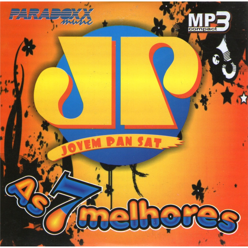 CD MP3 JOVEM PAN AS 7 MELHORES CAPA PAPELÃO | Shopee Brasil