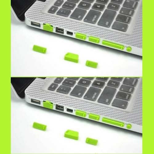 Kit 13 Tampas Anti Poeira Para Notebook E Laptop Cor Verde | Shopee Brasil
