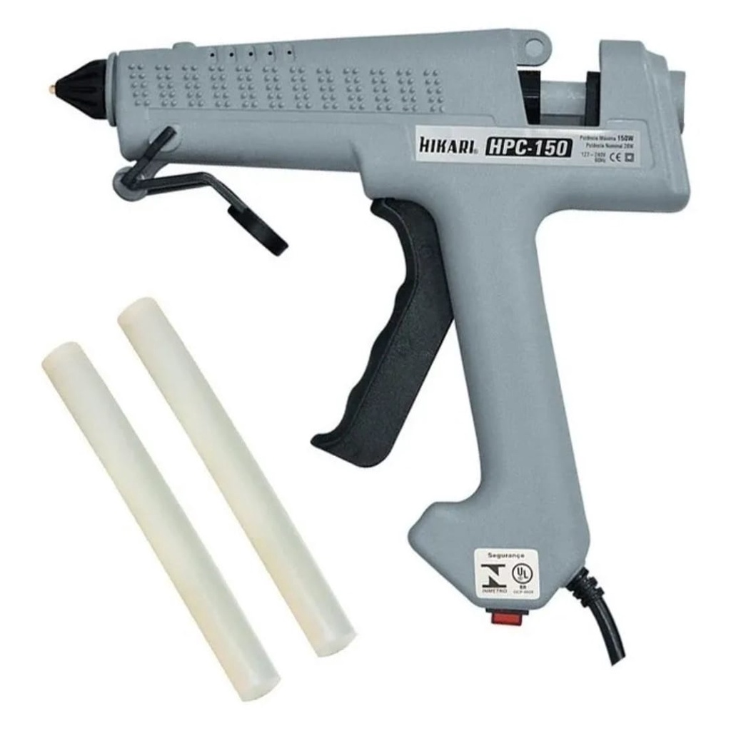 Pistola De Cola Quente Hpc-150 Hikari | Shopee Brasil
