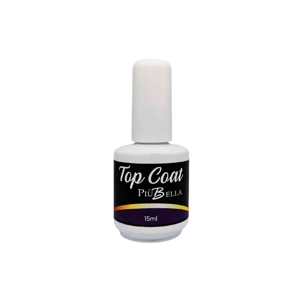 Top Coat - Finalizador para Esmalte em Gel - Piu Bella - 15ml | Shopee Brasil
