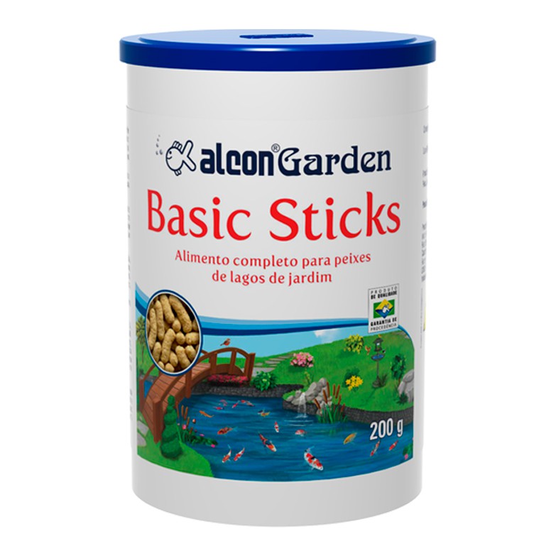 Alcon Garden Basic Sticks Ração Extrusada para Peixes de Lagos de ...