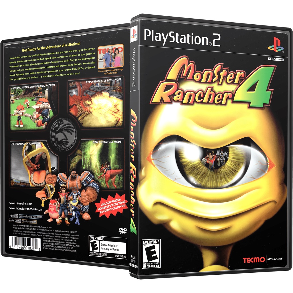 Monster Rancher 4 (USA) para ps2 | Shopee Brasil