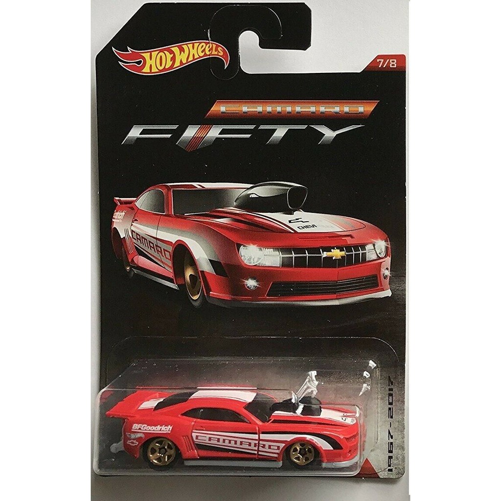 Bx126 Hot Wheels 2017 50th 10 pro stock camaro fifty h3br | Shopee Brasil