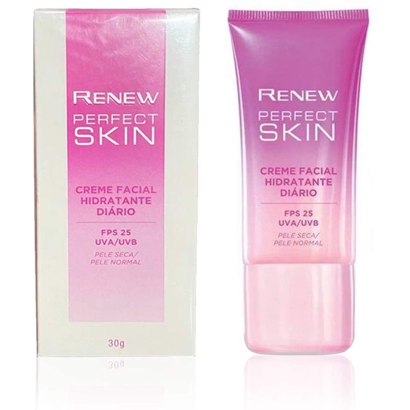 Avon renew Perfect skin creme facial hidratante | Shopee Brasil