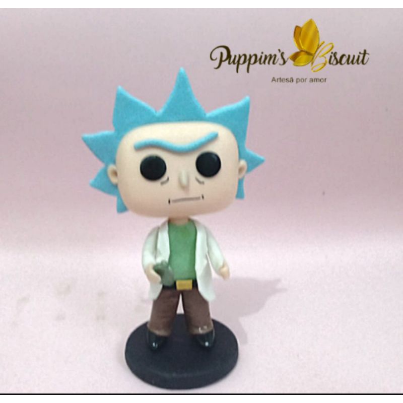 funko pop Rick Sanchez, da série animada Rick and Morty de biscuit ...